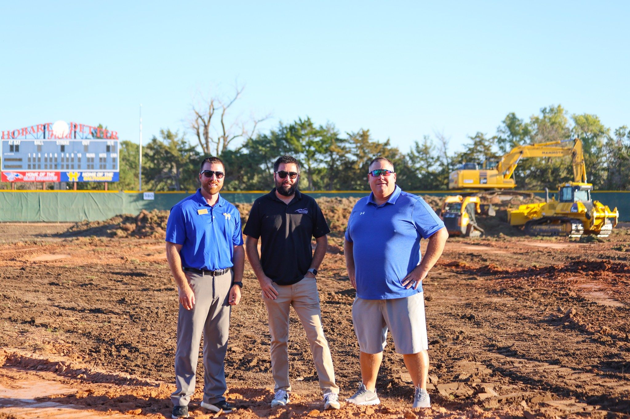 Collaboration begins installation of Hobart Detter field turf – The ...
