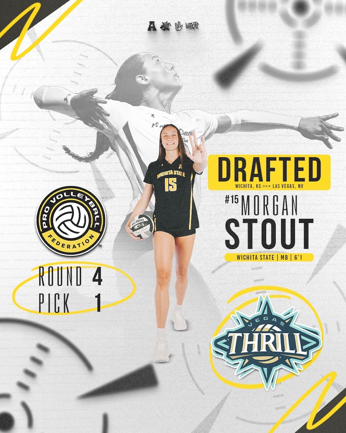 Nickerson High School alumnus Morgan Stout picked by Vegas Thrill in ...