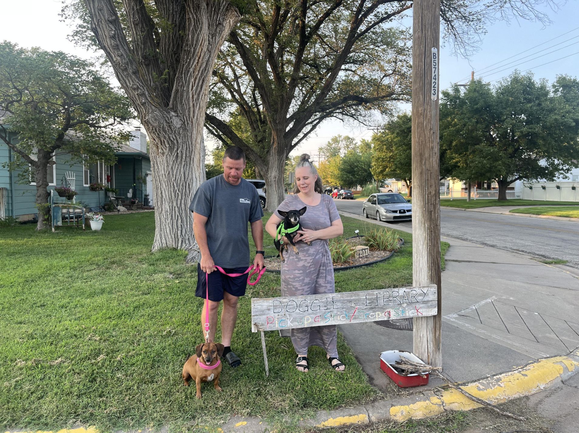 Take a stick, leave a smile – The Hutchinson Tribune