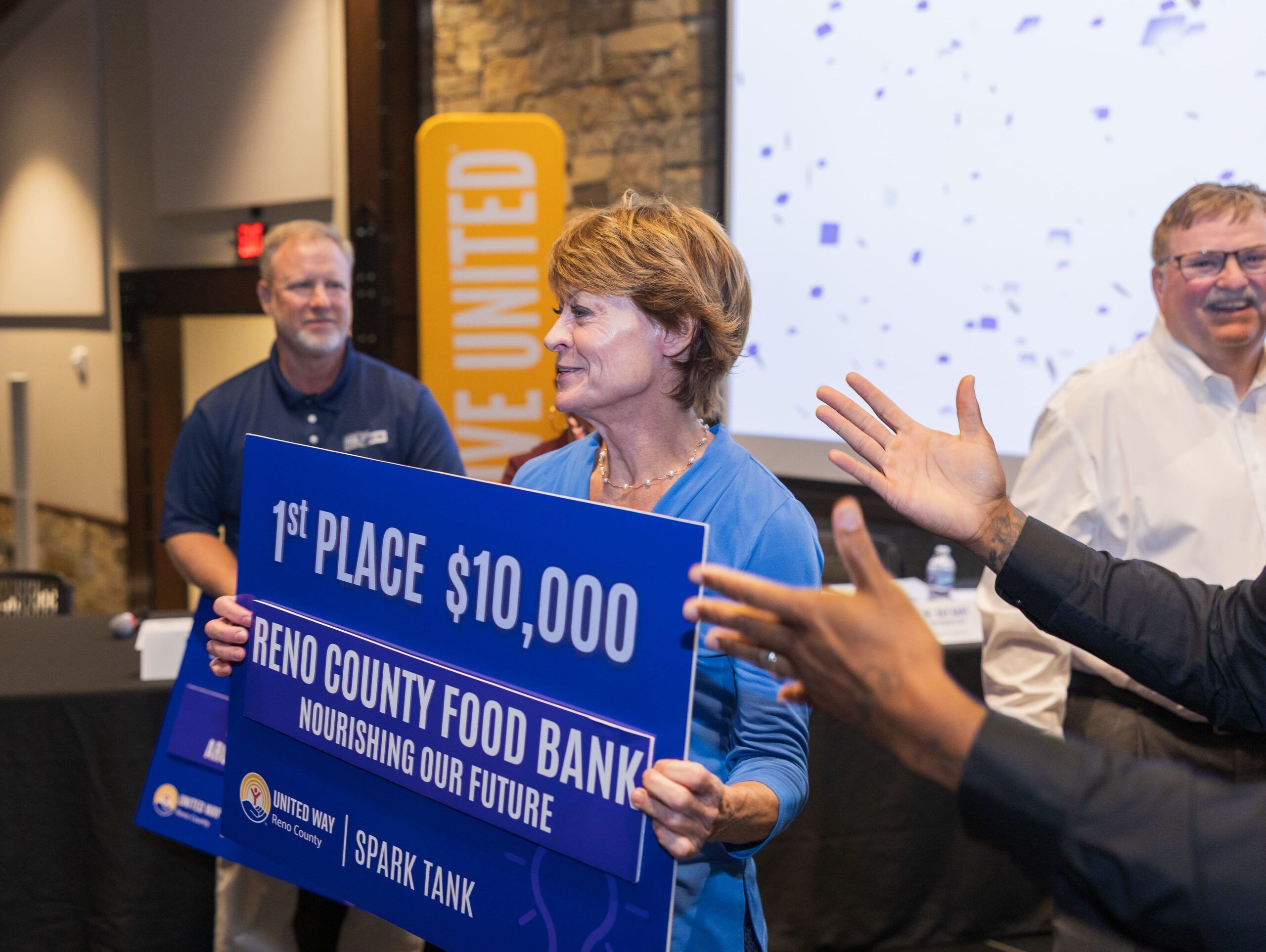 Food Bank of Reno County wins awards at Spark Tank event – The ...
